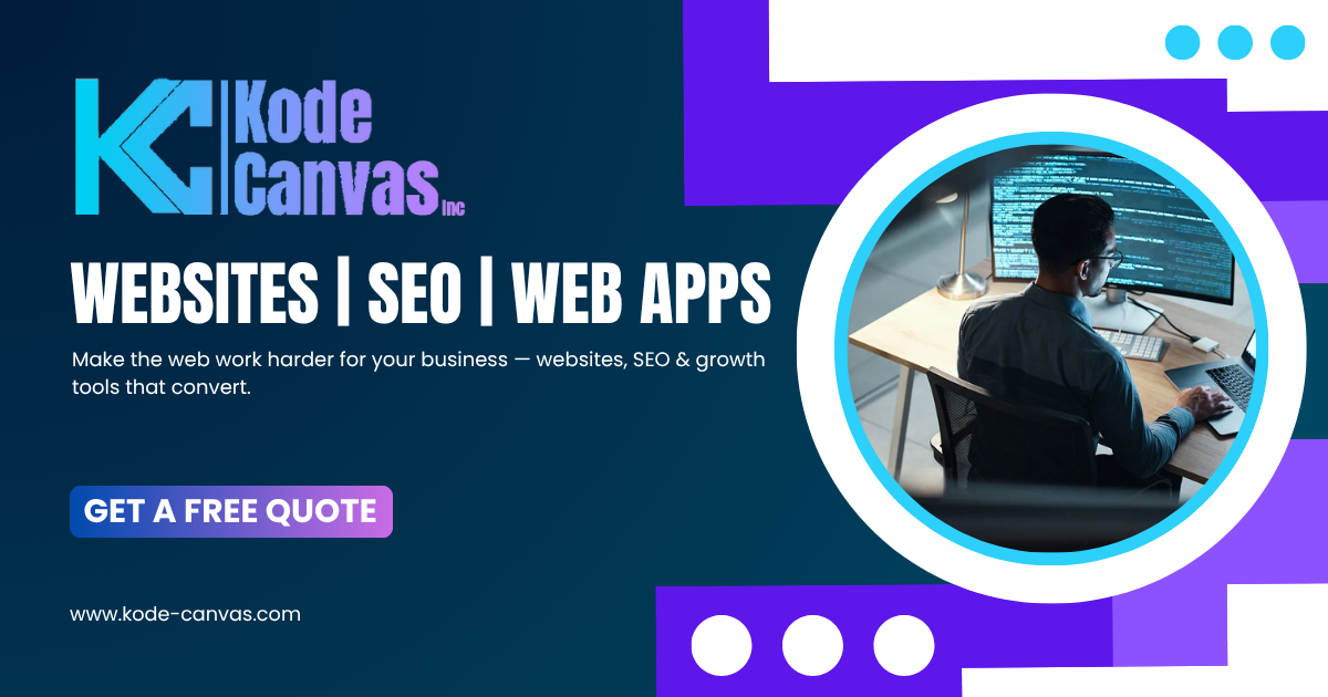 Kode Canvas | Web Design & SEO Experts
